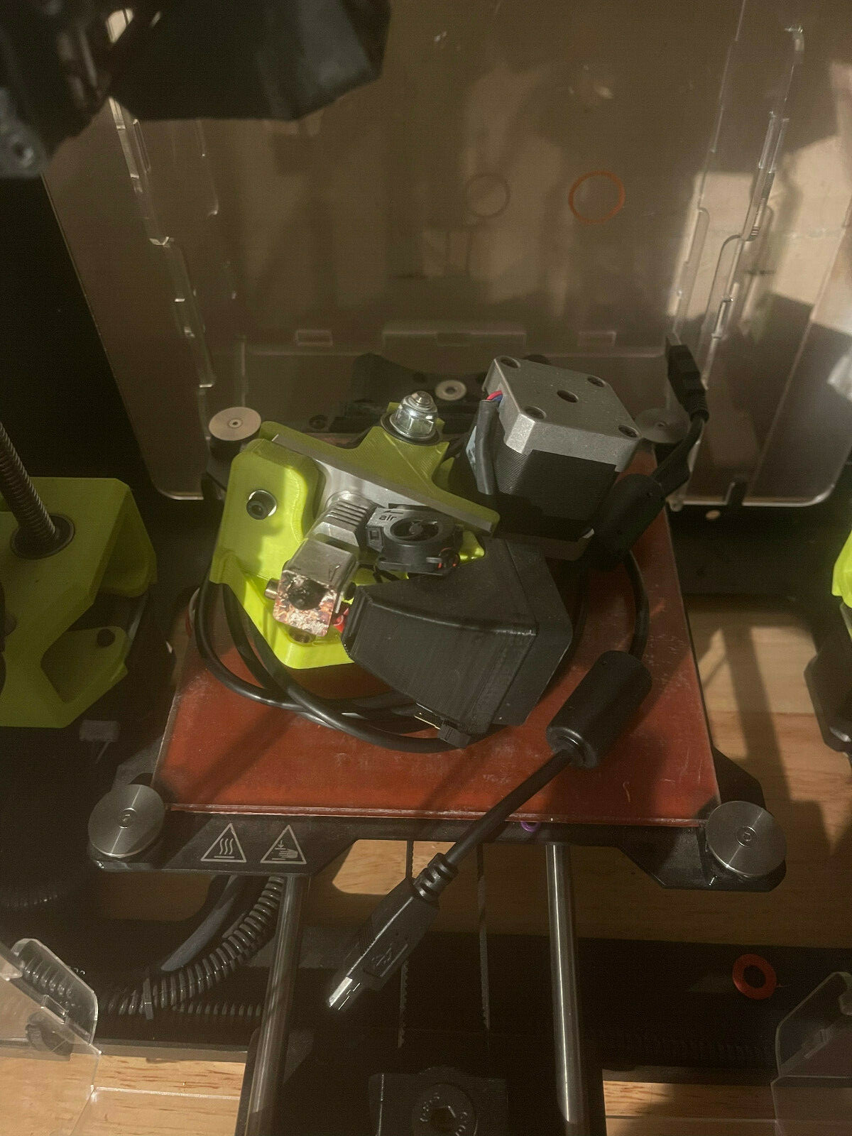 Lulzbot mini 3D Printer w/ Enclosure and Additional Flexi-Struder tool ...