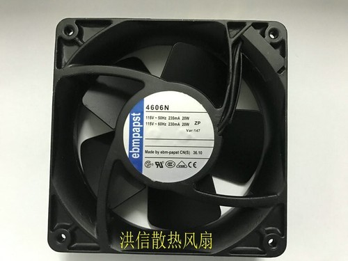 1 PCS All-metal Fan 4606N AC115V 20W 12038 12CM high temperature ...