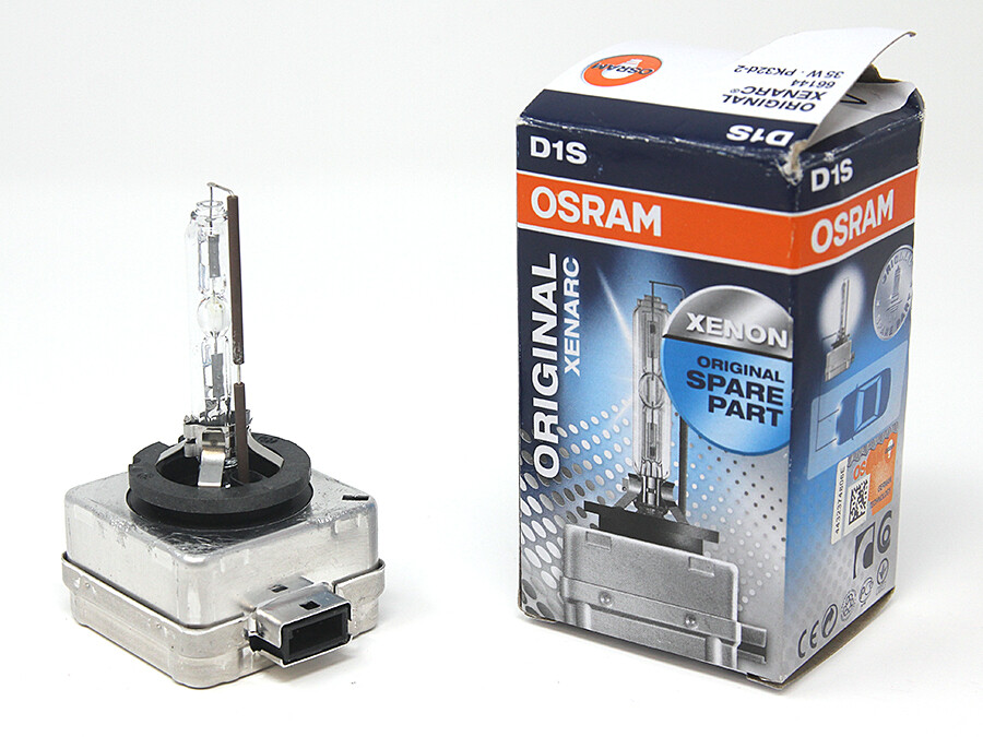 OPEN BOX D1S Osram 66144 OEM HID Xenon Headlight Bulb DOT 85V 35W ...
