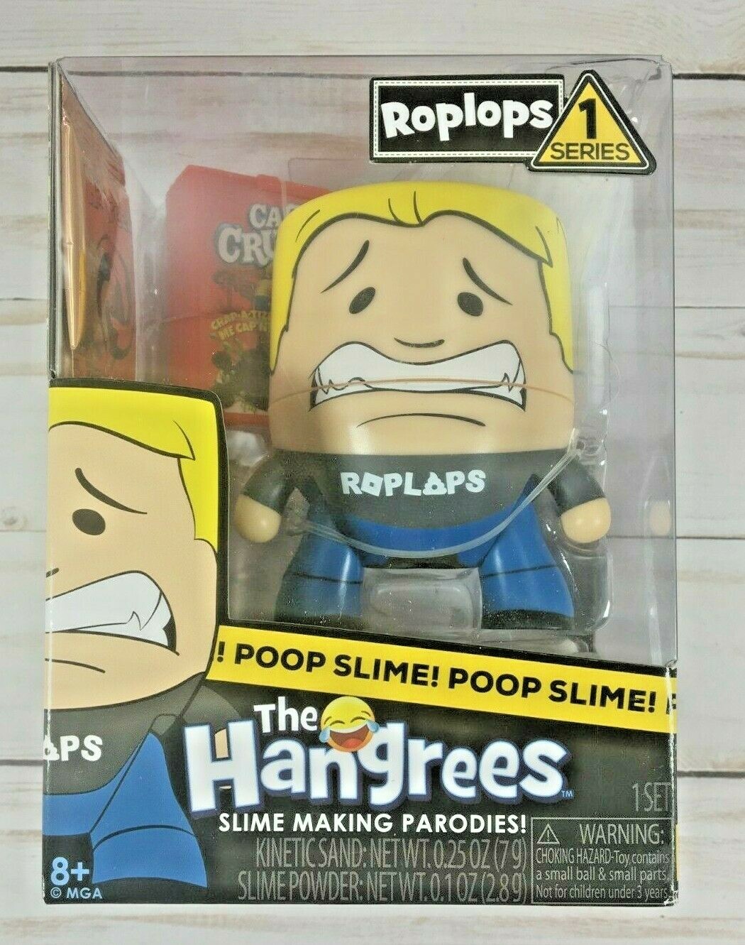 The Hangrees Slime Making Parodies Figure Poop ROPLOPS Series 1 NEW NIB ...