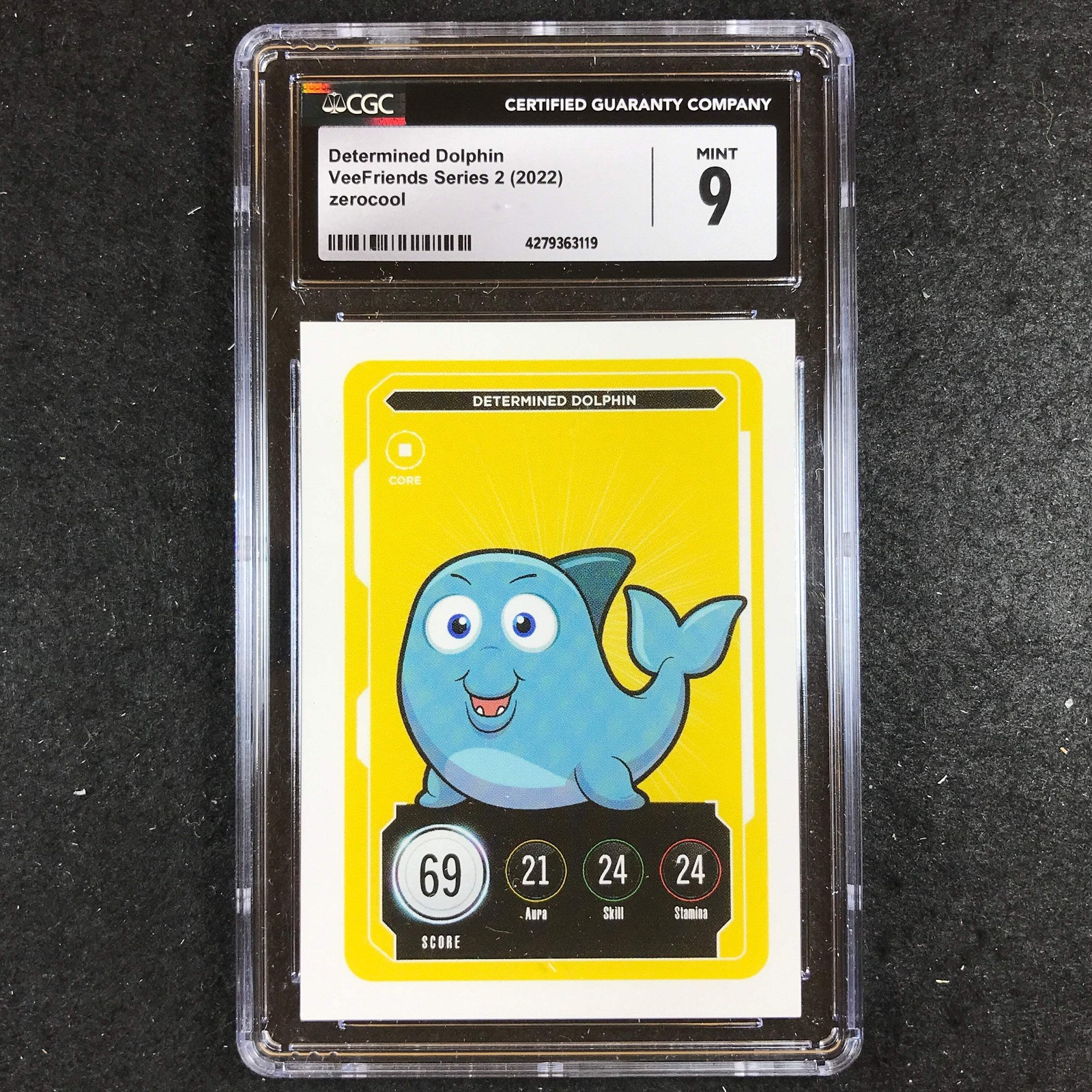VeeFriends Series 2 Gary Vee Owned DETERMINED DOLPHIN Core CGC 9 (119 ...