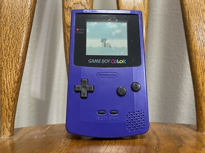Nintendo Game Boy Color Grape Handheld System 45496710613 | eBay