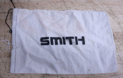 Nice Used Vintage 1980's & 90's White Cloth Smith Turbo Series Goggles ...
