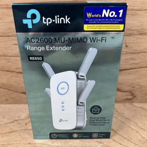 TP-Link AC2600 Dual Band Mesh Wi-Fi Range Extender, Wi-Fi Booster ...