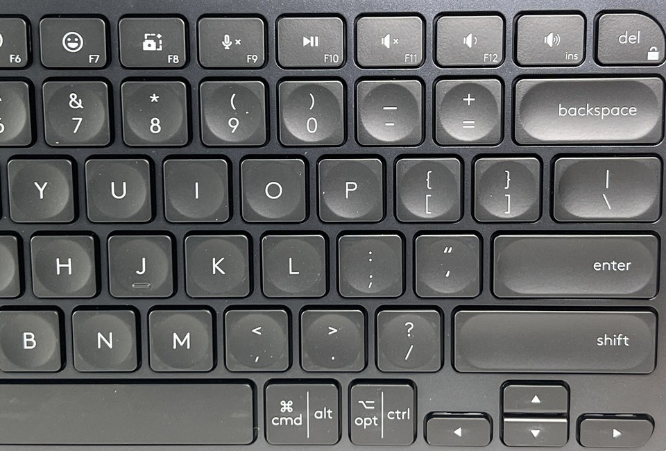 Logitech MX Keys Mini Wireless BLACK REPLACEMENT KEYBOARD KEYCAPS KEYS ...
