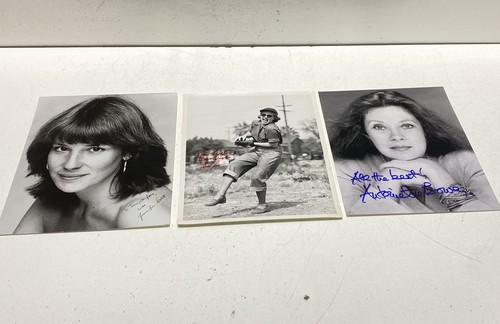 Lot of 3 old Hollywood Signed Photos Antoinette Bowe, Lana Turner ...