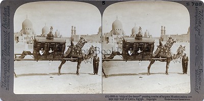 Egypt The Caire Cairo Stereo Vintage Analogue Silver Print | eBay