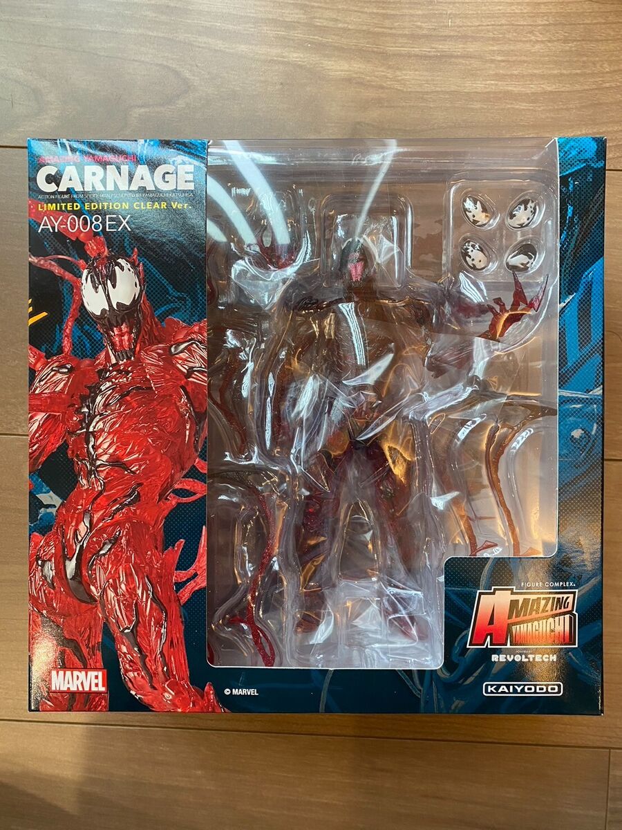 Carnage Revoltech Amazing Yamaguchi AY-008EX Limited Clear Carnage Revoltech Amazing Yamaguchi AY-008EX Limited Clear