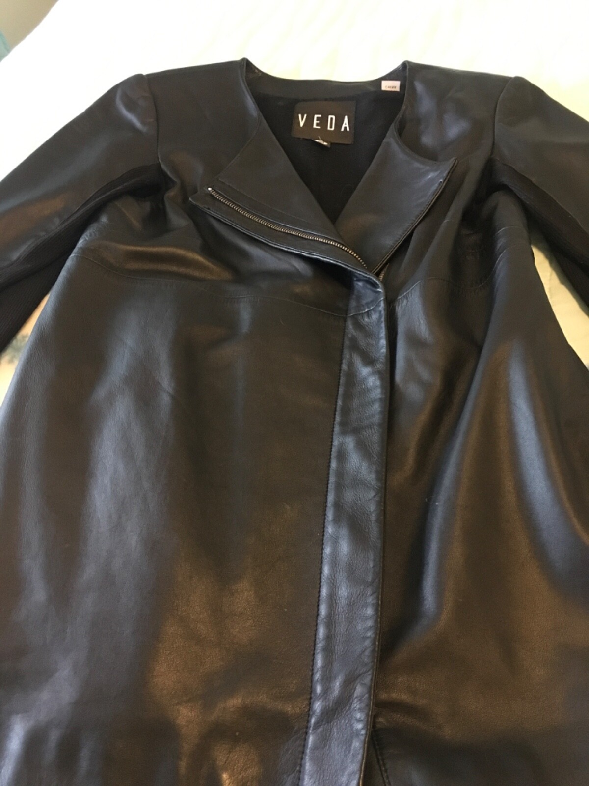 Veda Leather Jacket - Gem