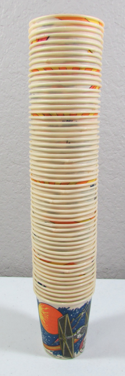 Vintage 57 STAR WARS 1980 Dixie Cups Assortment Greedo Darth Vader C3PO ...