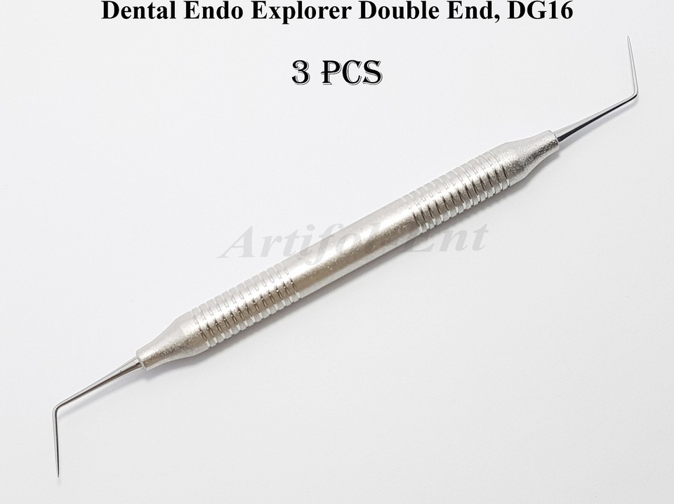 Dental Endo Explorer DG16 Double Ended Hollow Handle Diagnostic ...