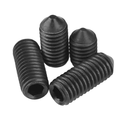 M2.5 M3 M4 M5 SOCKET SET SCREWS CONE POINT GRUB SCREWS HIGH TENSILE 12. ...