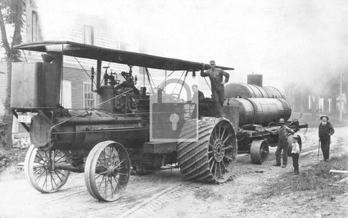 Geiser Steam Tractor North Hyde Park Vermont VT - REPRINT | eBay