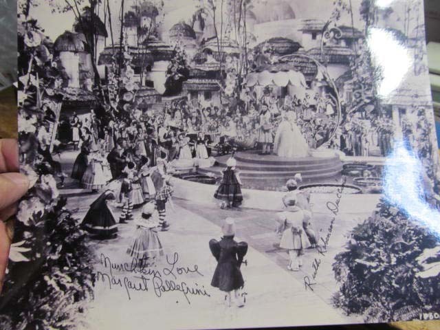 Wizard of Oz Signed Photograph Munchkins Margaret Pellegrini Ruth R ...