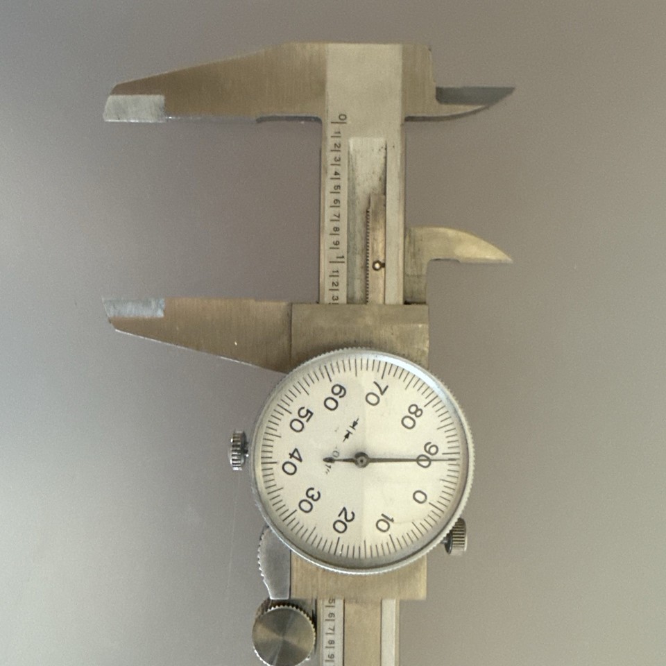 0-6" Dial Calipers Scherr-Tumic & Brown & Sharpe Micrometer - Pre-Owned ...