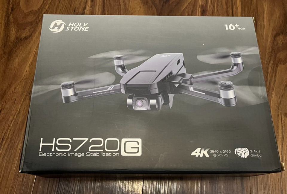 Holy Stone HS720G 2-Axis Foldable Camera Drone 2 Batteries, Beginner ...