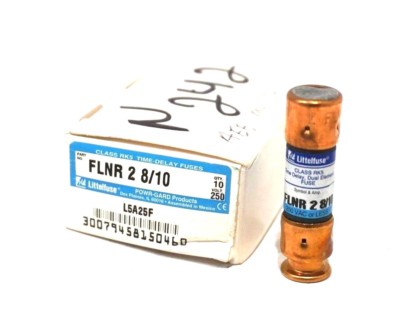10 NEW LITTELFUSE FLNR-2-8/10 FUSES FLNR2810 | eBay