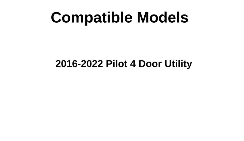 2016-2022 Honda Pilot Rear Back Window Glass Heated Factory Privacy ...