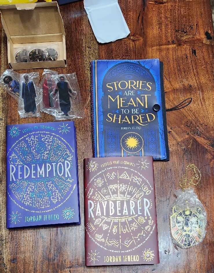 Illumicrate Raybearer Duology BOX Redemptor Jordan Ifueko SPRAYED NEW ...