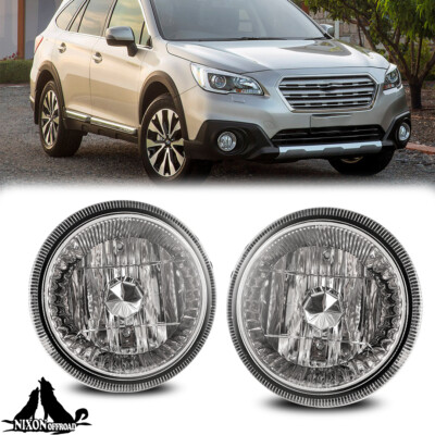For 2013-2019 Subaru Outback Fog Lights Driving Lamps Replacement Clear ...
