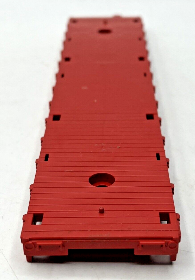 Gilbert American Flyer Unused and Unpainted Red Plastic Flat Car - NOS ...