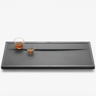 Stone Tea Tray Simple Pattern Black Stone Weighted Tea Table Water ...