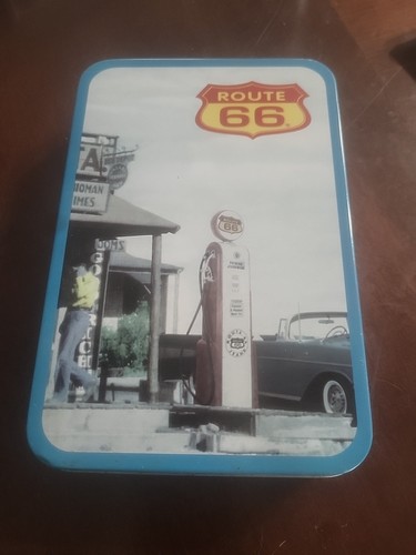 Vintage Route 66 Pocket Watch Empty Tin | eBay