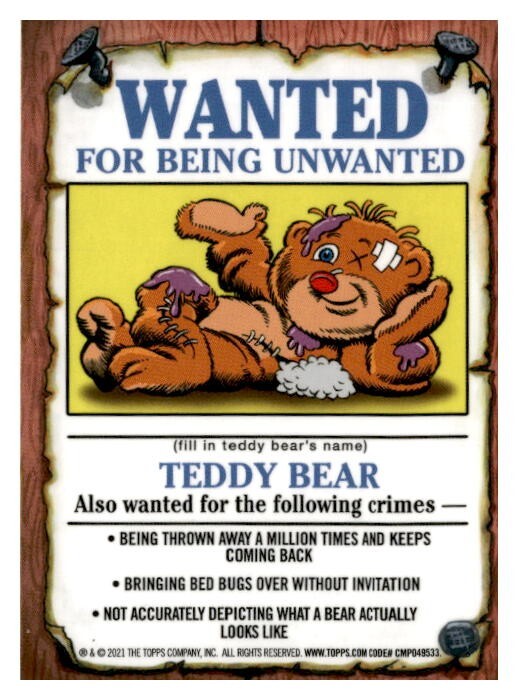 2021 Topps Garbage Pail Kids Chrome Roy Bot #AN5a | eBay