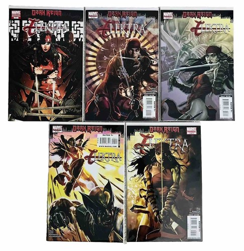 Complete Set #1-4 ELEKTRA DARK REIGN 2009 Comic Book Series Wolverine ...