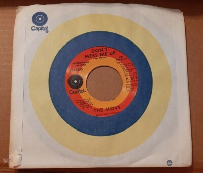 THE MOVE PROMO 45 TONIGHT / DON'T MESS ME UP CAPITOL P-3126 NM | eBay