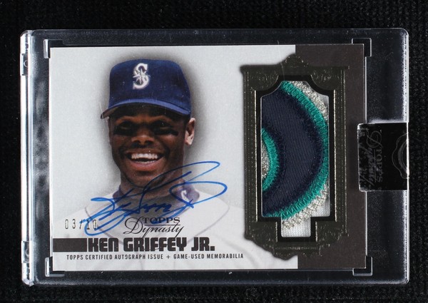 2019 Topps Dynasty - Autograph Patches #DAP-KG2 Ken Griffey Jr /10 (AU ...