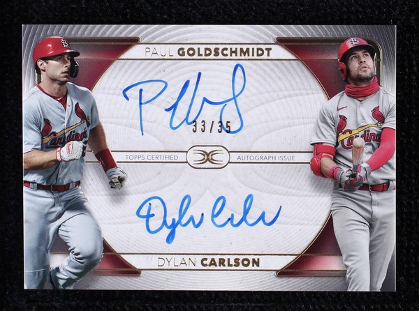 2021 Topps Definitive Collection - Dual Autograph Collection #DAC-GCA ...