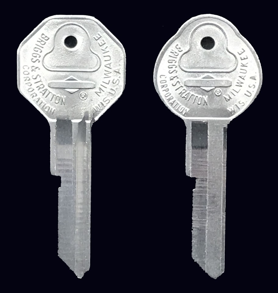 GM Chevrolet Briggs & Stratton Key Blanks Camaro Chevelle C & D 1968 | eBay