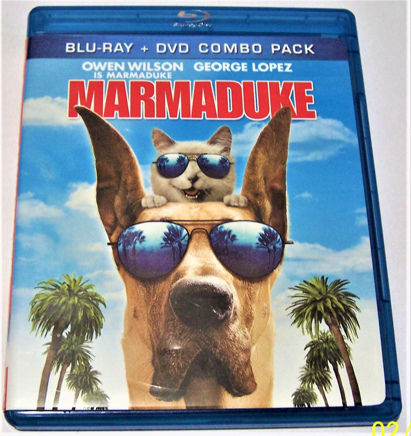 Marmaduke (Blu-ray/DVD, 2010, Widescreen) Owen Wilson George Lopez | eBay