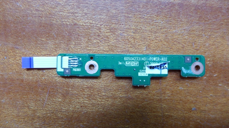 HP PROBOOK 6550B 6555B POWER BUTTON MODULE BOARD WITH CABLE ...