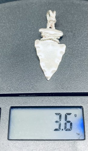 925 Sterling Silver Arrow Head Arrowhead Shank Sharp Triangle Pendant ...