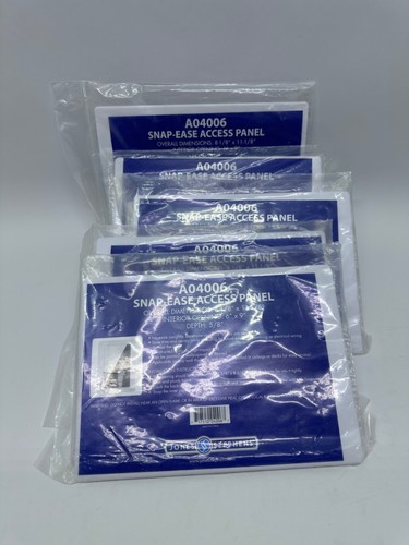 5pk Jones Stephens Snap-Ease 8.125-in x 11.125-in Plastic Access Panel ...