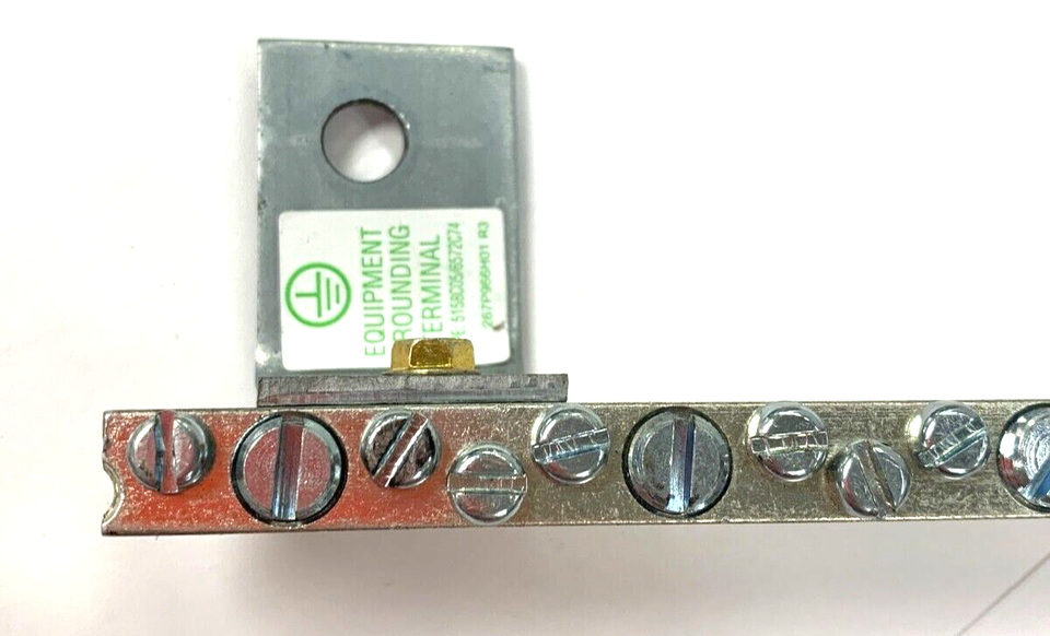 EATON GROUNDING BAR W/ BRACKETS 5158C05/6572C74 | eBay