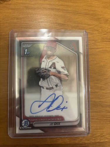 JD DIX Bowman Draft 2024 1st Bowman Base Autograph | eBay