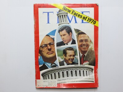 Time Magazine (November 16, 1970) (New Faces of 1970) Z1 | eBay