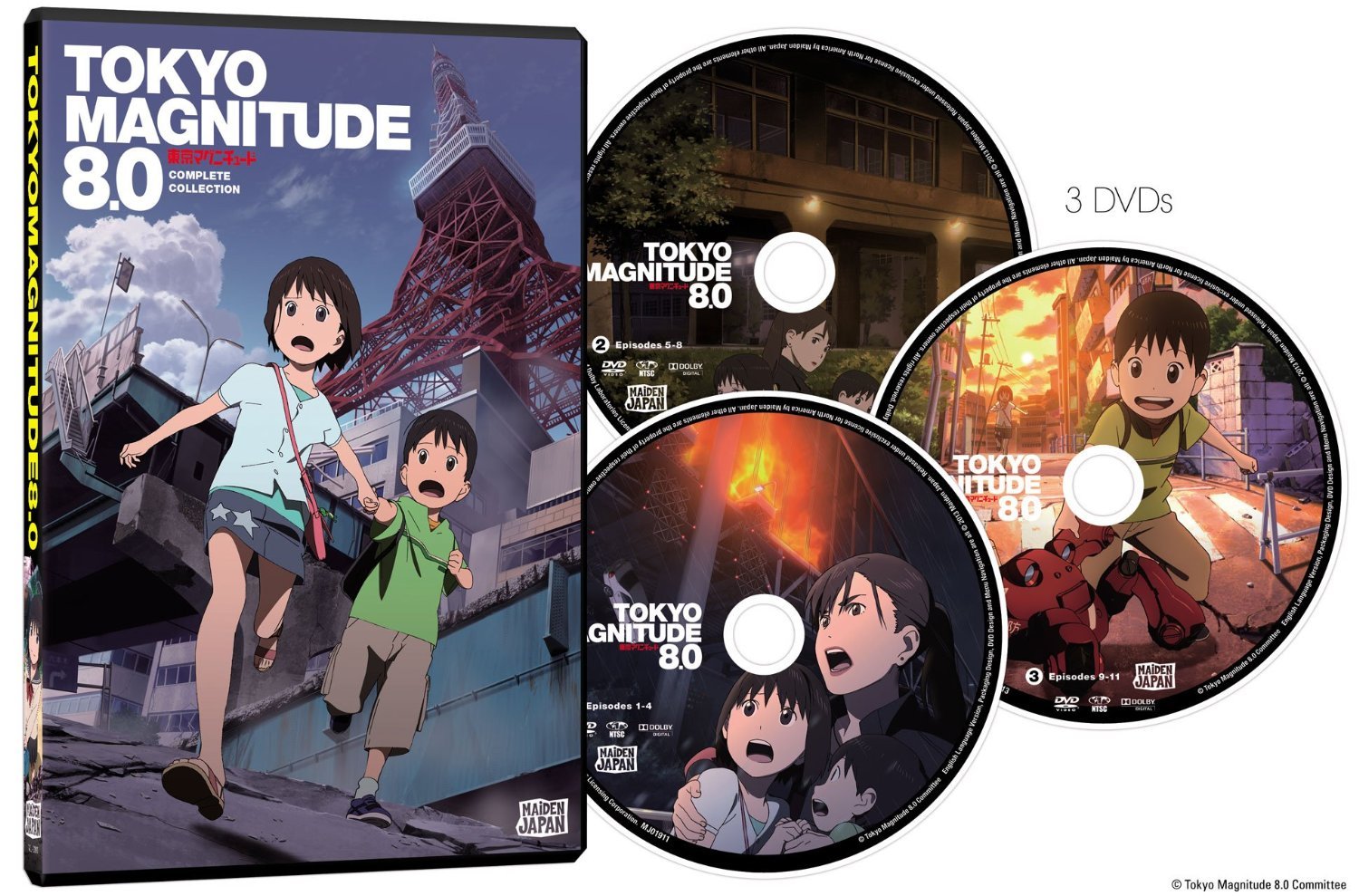 Tokyo Magnitude 8.0 Complete Collection DVD 814131019127 | eBay UK