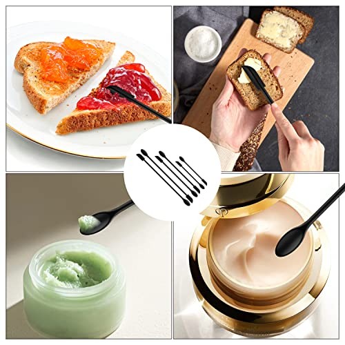 Spatula Set of Silicone Mini Makeup Spatulas, Small Scraper for Cooking ...
