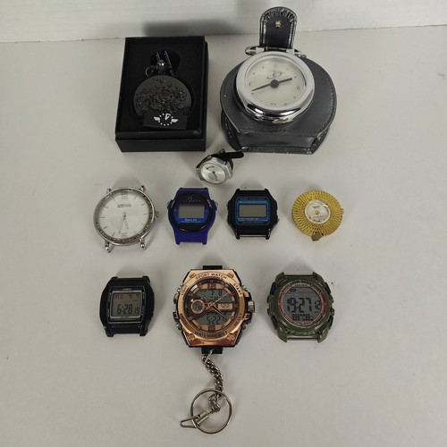 Lot Of 10 Unique Watches - Finger - Digital - Pocket Watches - Missing ...