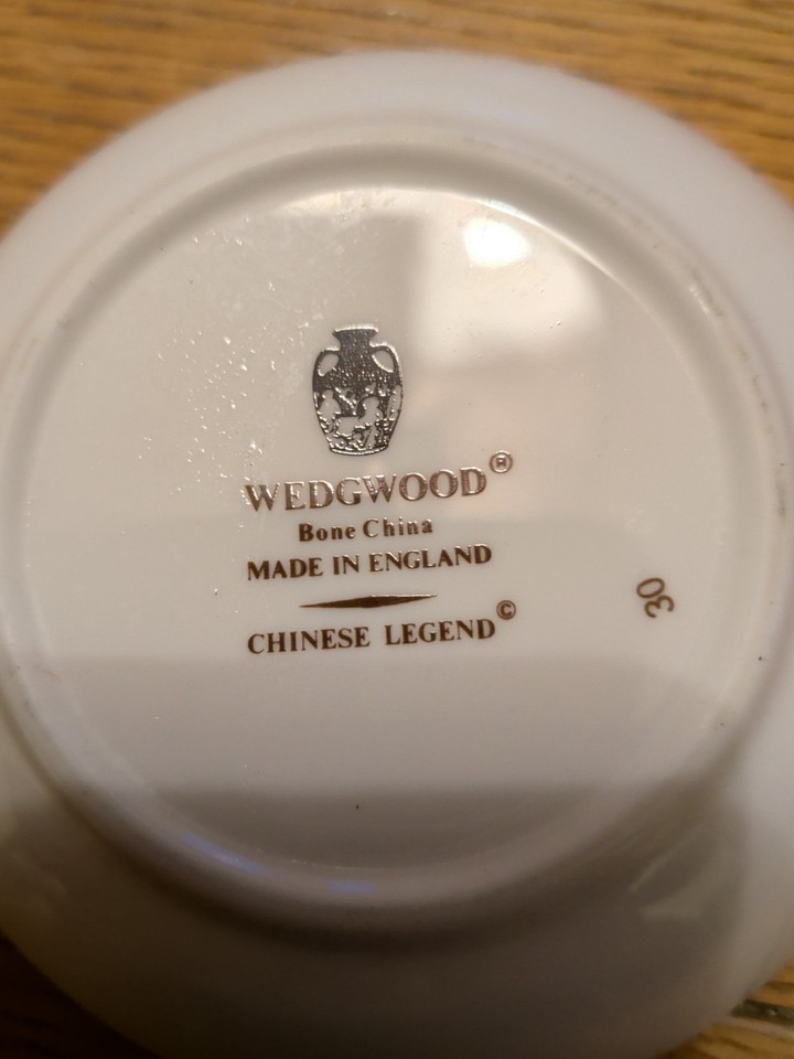 Wedgwood 'Chinese Legend' design fine bone china trinket dish | eBay UK