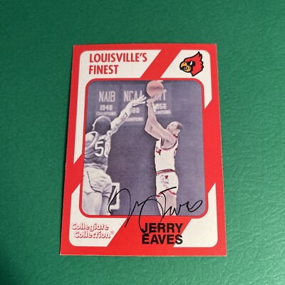 JERRY EAVES Autographed Signed Louisville Basketball Card - NICE | eBay
