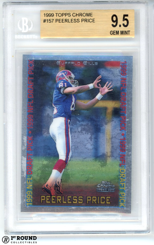 Peerless Price RC BGS 9.5: 1999 Topps Chrome Rookie Card #157 POP 4 | eBay