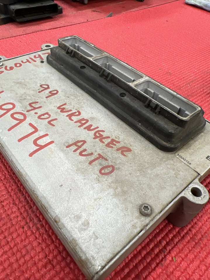 1999 JEEP WRANGLER 4.0L AUT0 ENGINE COMPUTER ECU 56041470AD # 9974 | eBay