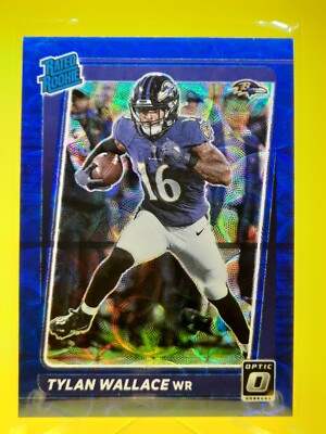 2021 Panini Donuruss Optic Tylan Wallace Rated Rookie Blue Scope #226 ...