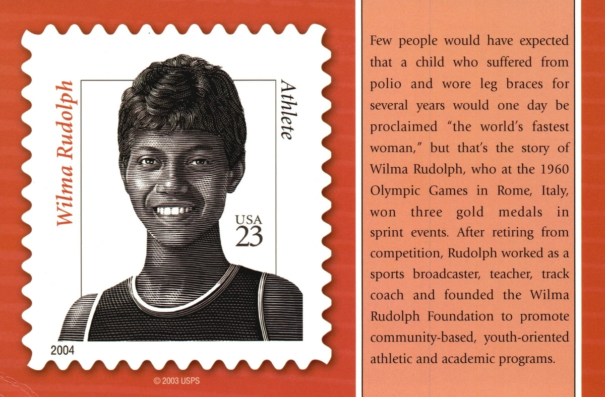 Wilma Rudolph With Polio