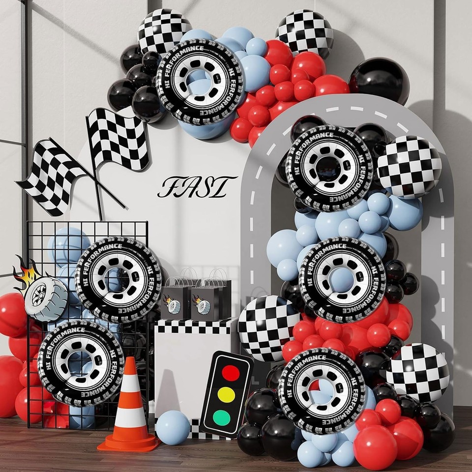 30 Inch Wheel Balloons, Race Car Tire Balloons, Racing Cars Wheels ...
